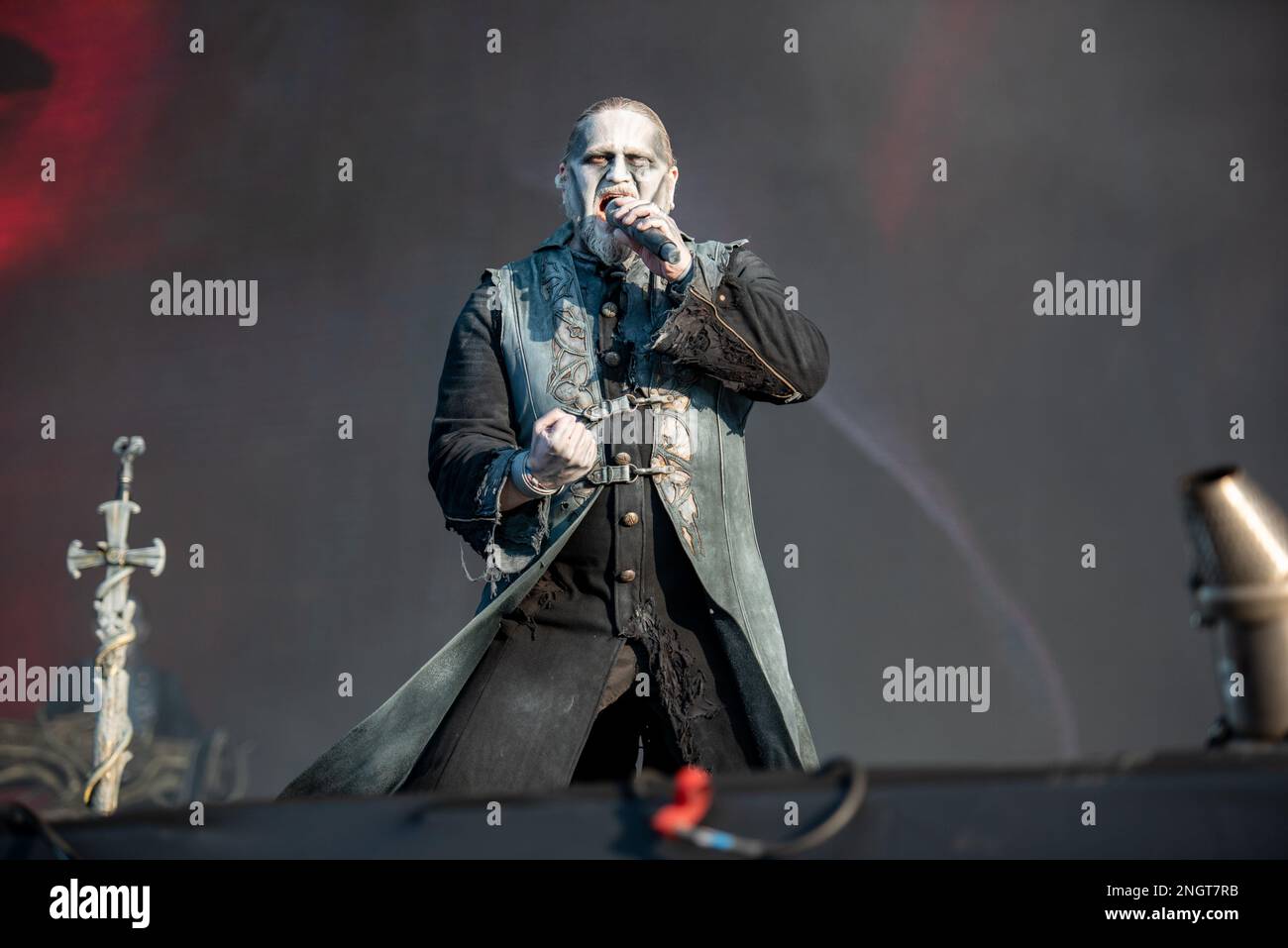 June 20, 2019: Powerwolf perform at the Knotfest Meets Hellfest ...