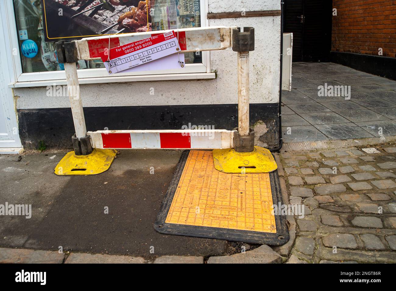 Datchet, Berkshire, UK. 17th February, 2023. Cadent are currently doing ...