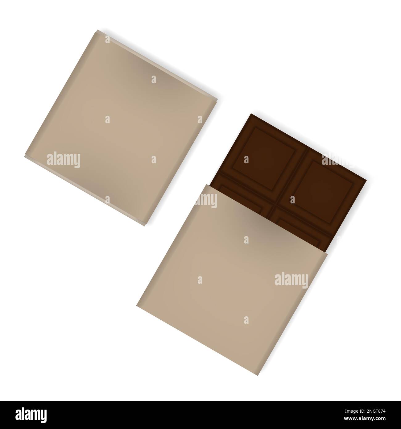 Individual chocolate Stock Vector Images - Alamy