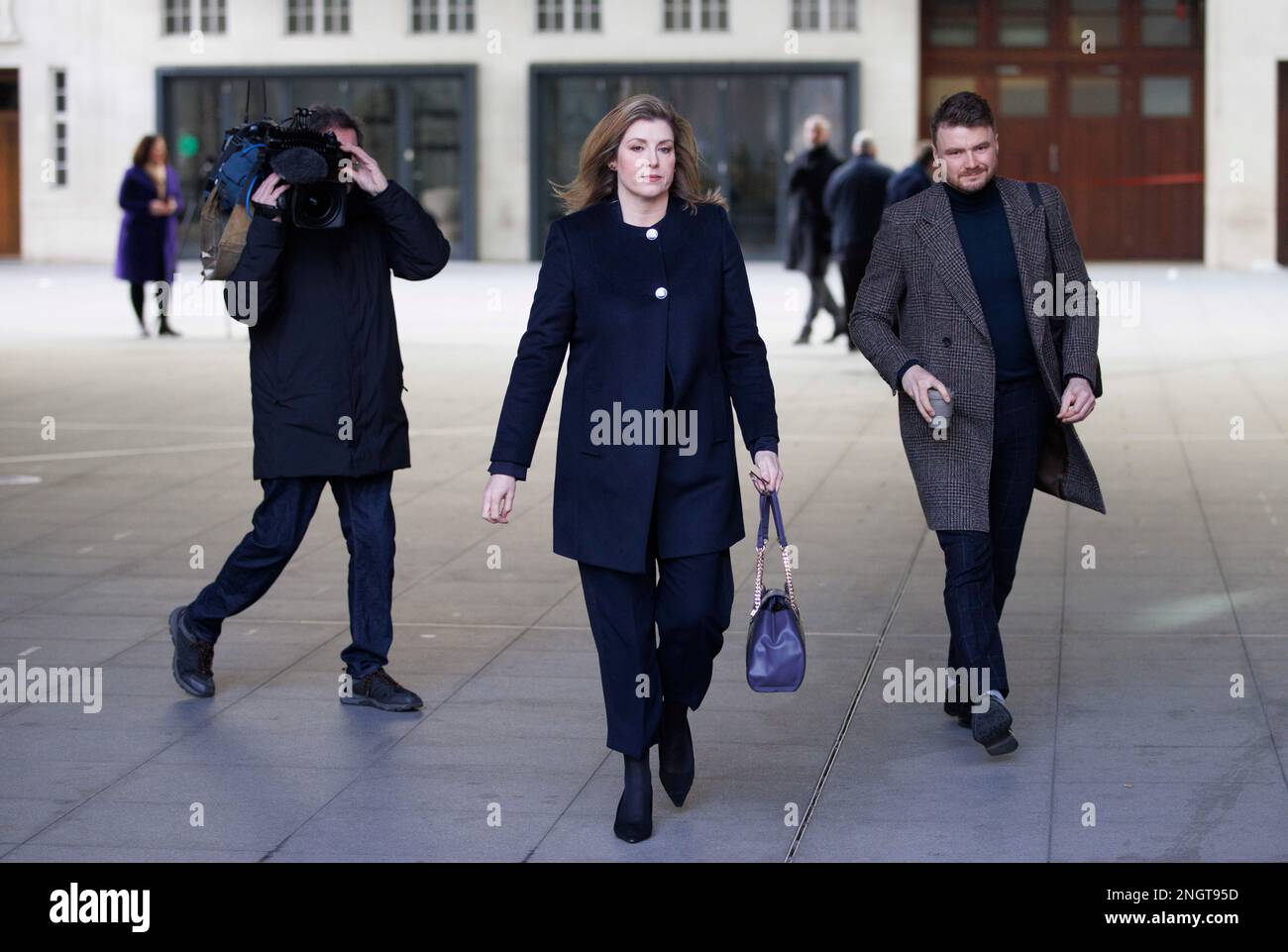 London, UK. 19th Feb, 2023. Penny Mordaunt, Leader of the House of ...