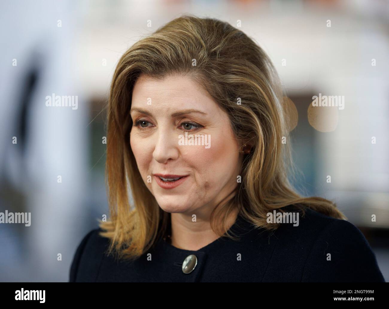 London, UK. 19th Feb, 2023. Penny Mordaunt, Leader of the House of ...