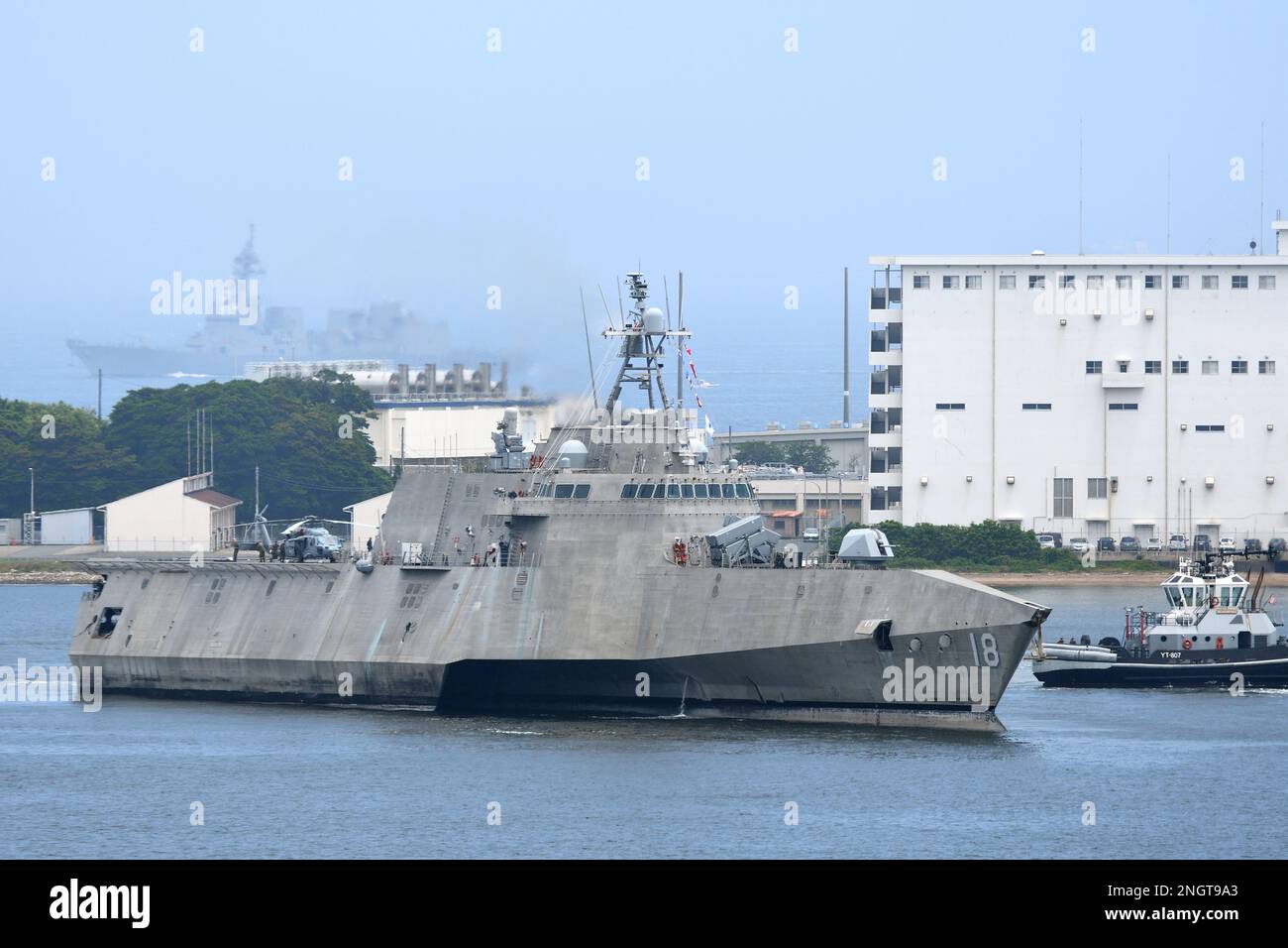 Kanagawa Prefecture, Japan - June 22, 2022: United States Navy USS ...