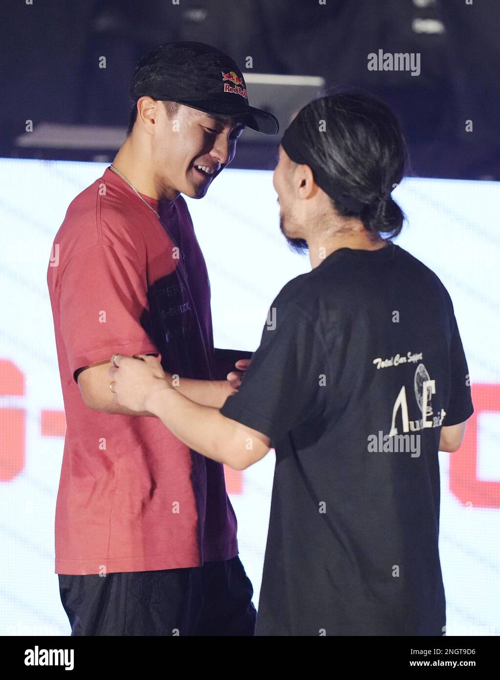 Shigekix (Shigeyuki Nakarai) reacts during Japan Breaking Championship at Yoyogi National ...