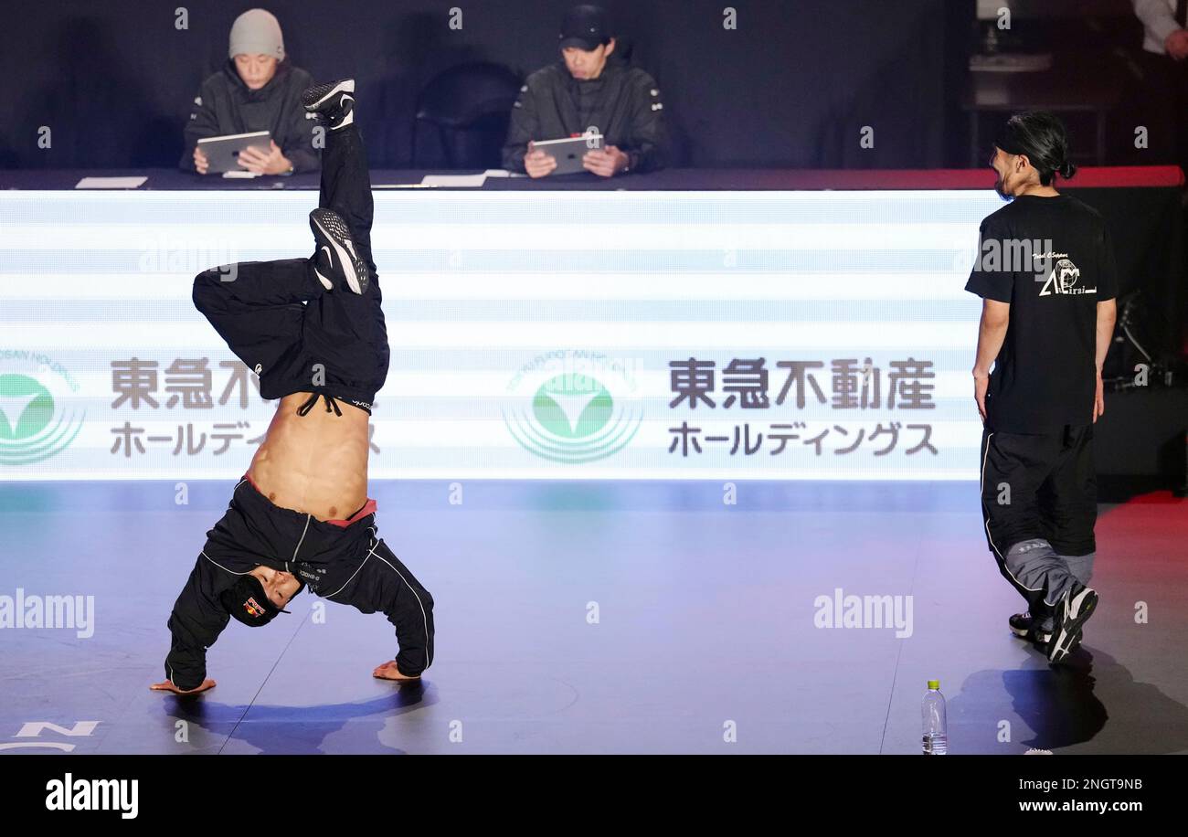 Shigekix (Shigeyuki Nakarai) performs during Japan Breaking Championship at Yoyogi National ...