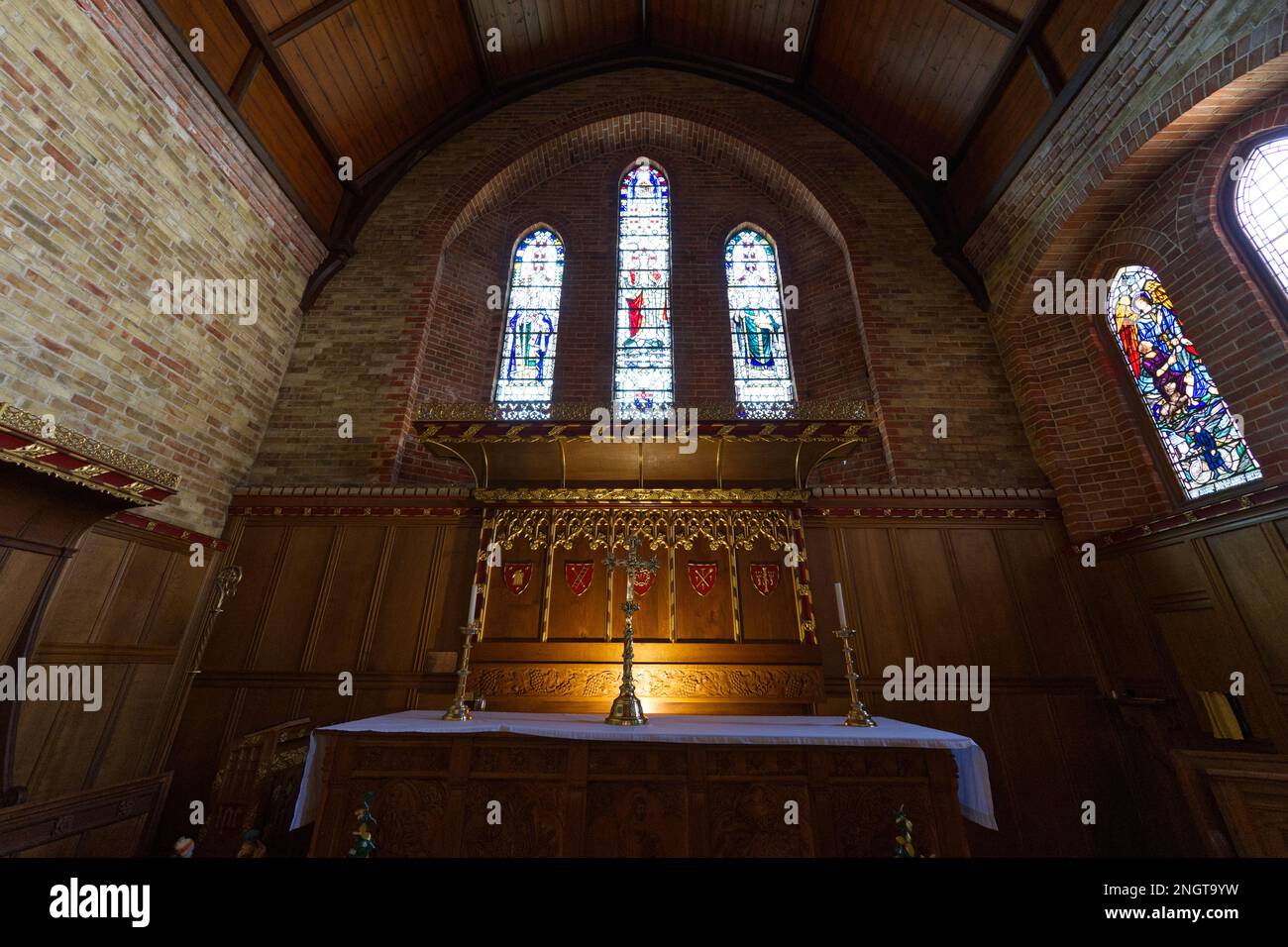 Christ Church Cathedral - Stanley Stock Photo - Alamy