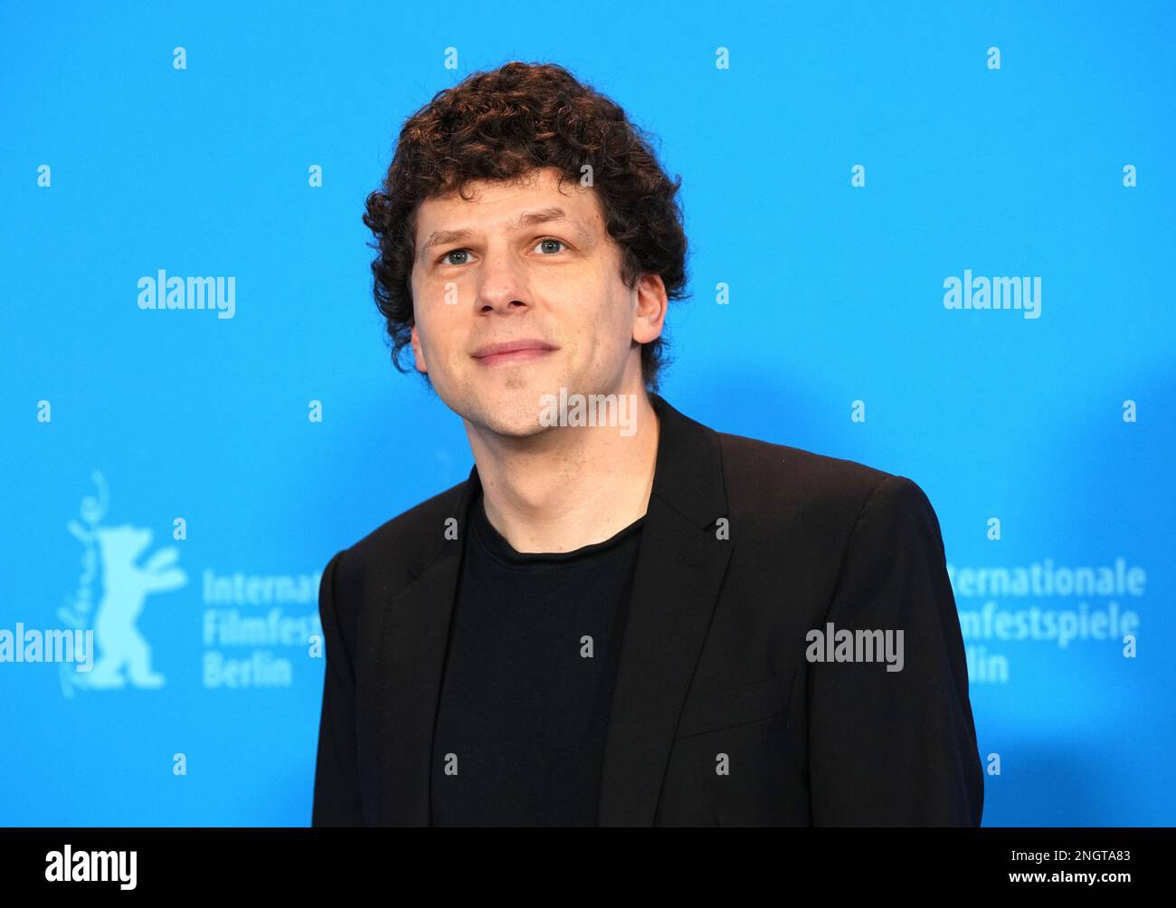 Berlin, Germany. 18th Feb, 2023. Actor Jesse Eisenberg, photographed at ...