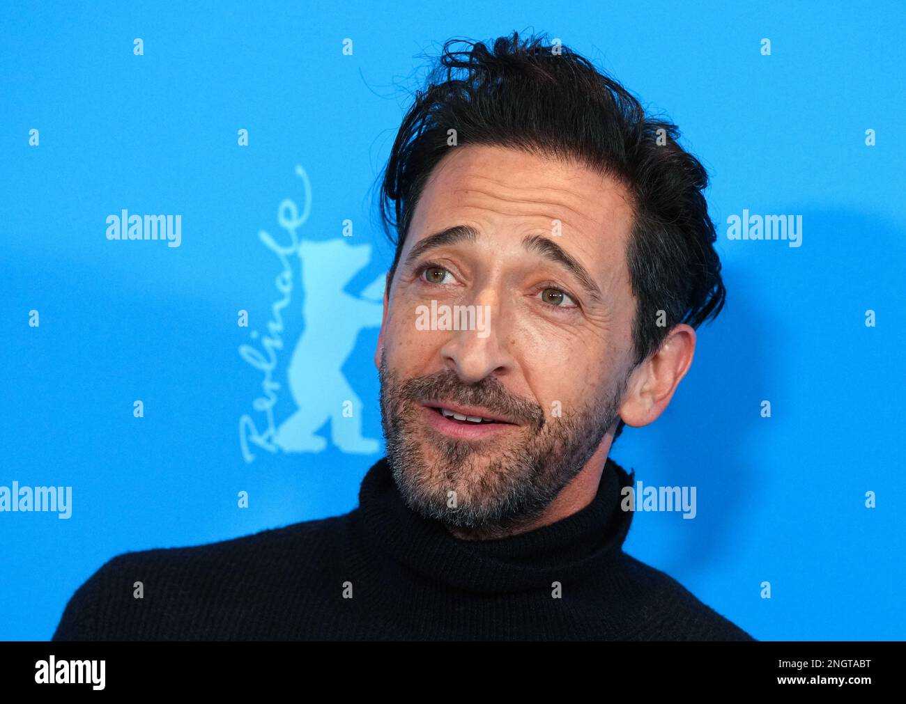 Berlin, Germany. 18th Feb, 2023. Actor Adrien Brody photographed at the ...