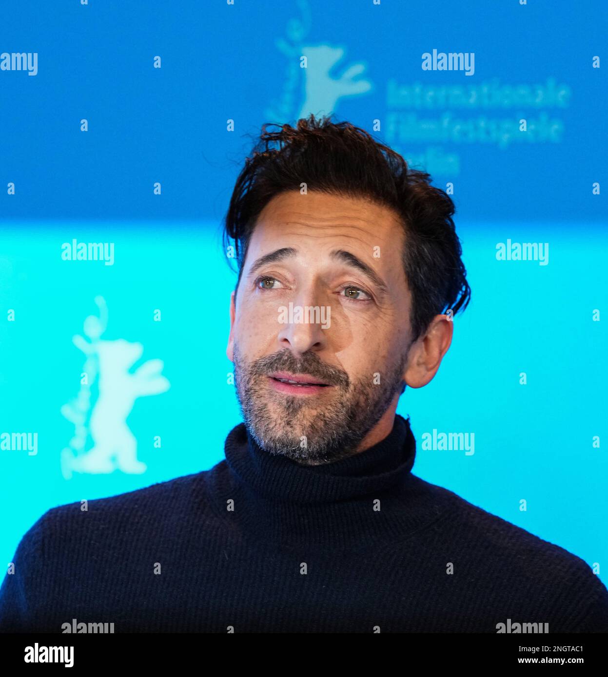 Berlin, Germany. 18th Feb, 2023. Actor Adrien Brody photographed at the ...