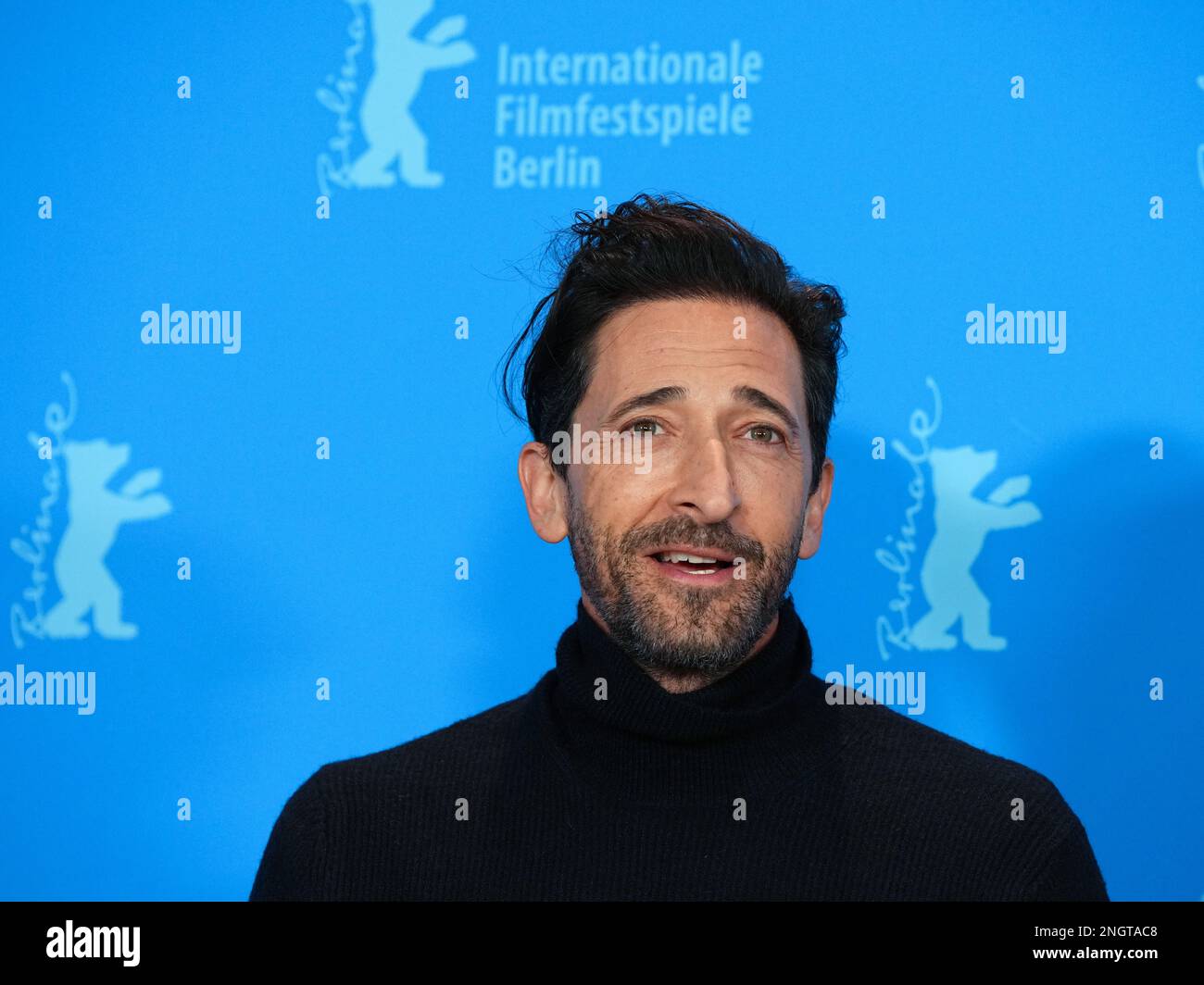 Berlin, Germany. 18th Feb, 2023. Actor Adrien Brody photographed at the ...