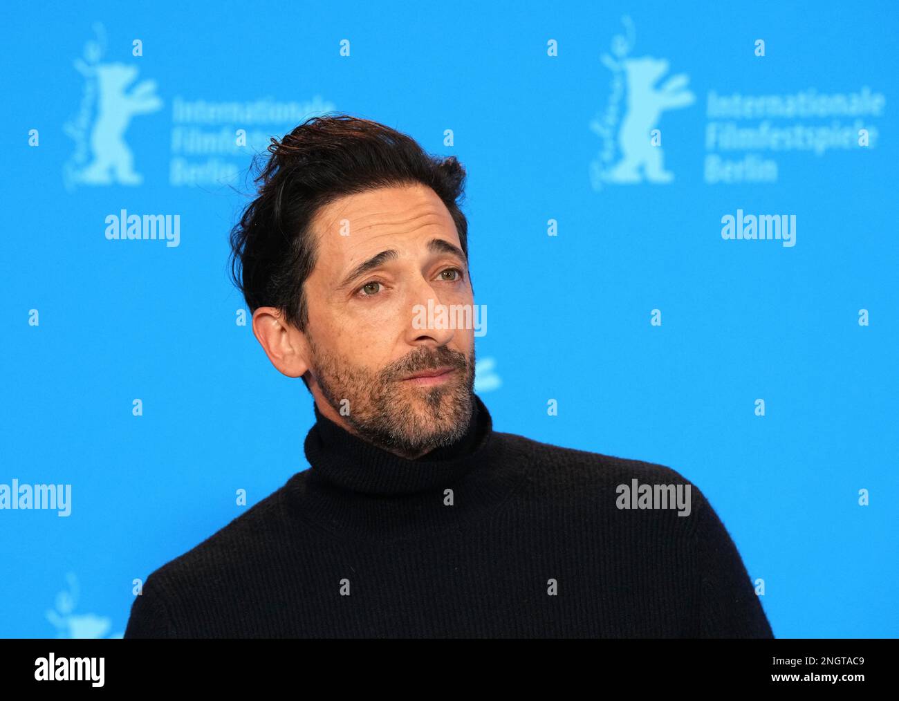 Berlin, Germany. 18th Feb, 2023. Actor Adrien Brody photographed at the ...