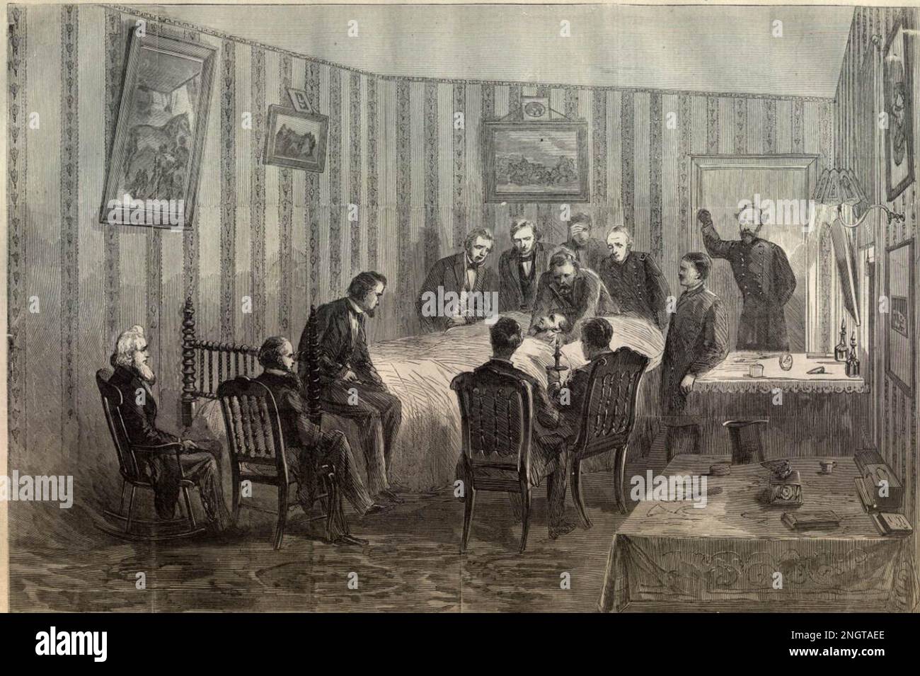 Abraham Lincoln was the first president to be assassinated Stock Photo ...