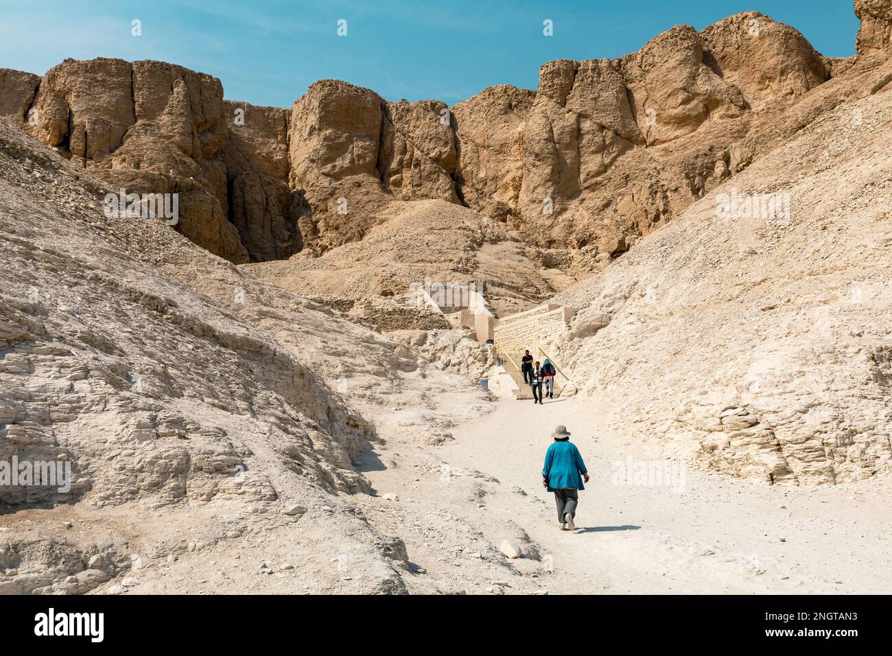 Valley of Kings in Luxor. The tombs of the pharaohs. Tutankhamun ...