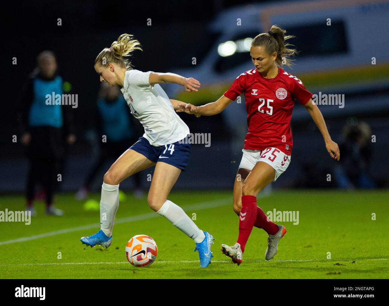 Laval, France, February 18th 2023: Frederikke Thogersen (25 Denmark ...