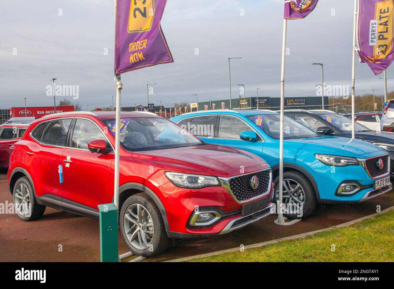 Car displayed outdoor hi-res stock photography and images - Alamy