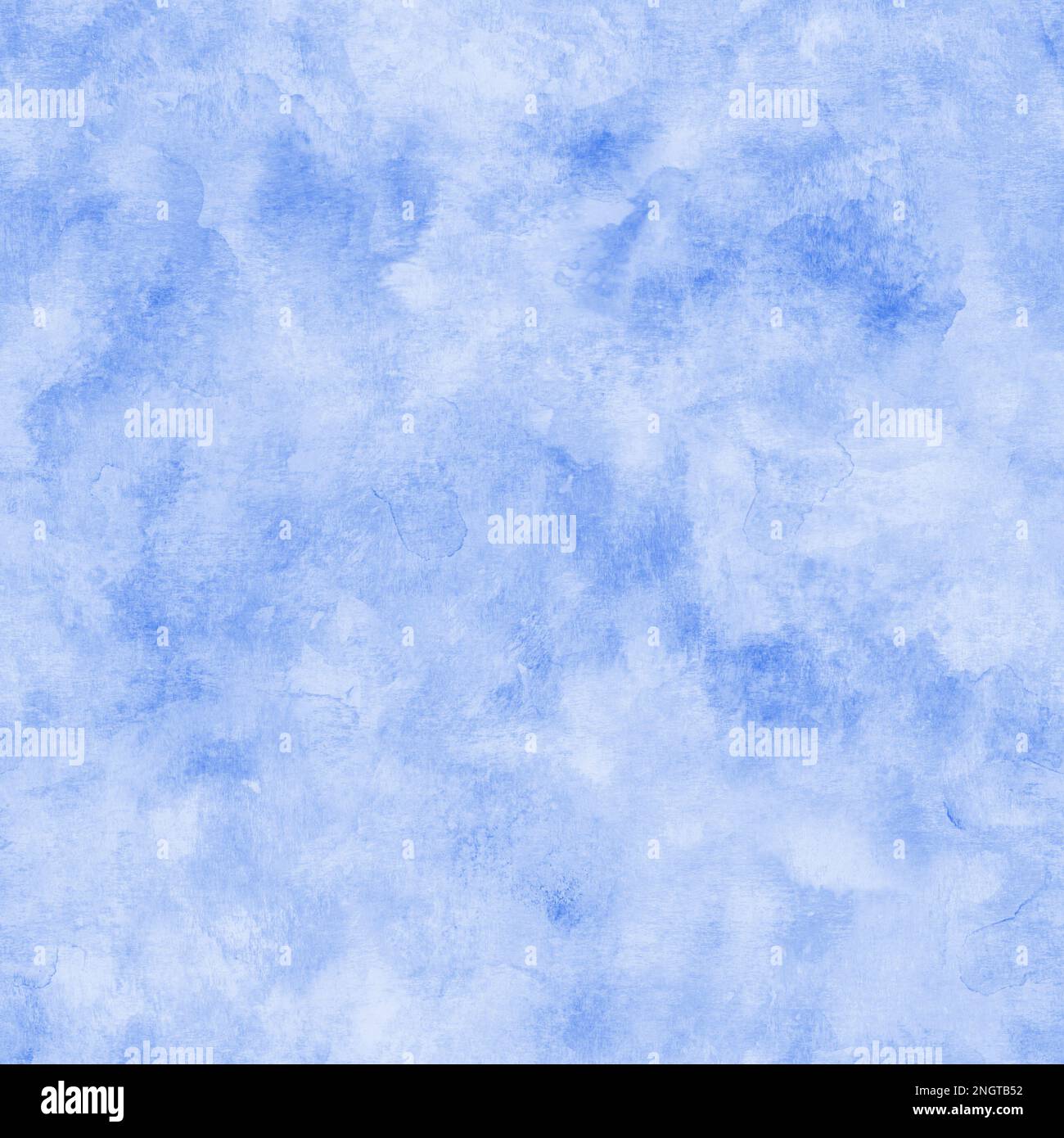 Abstract watercolor sky background. Hand drawn blue colors stains and ...