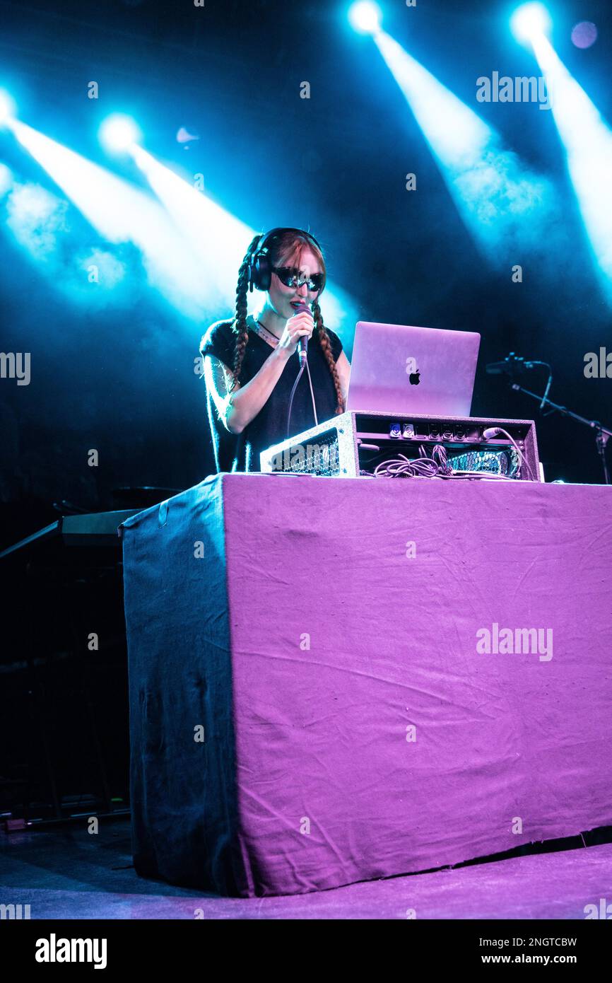 Milan Italy. 18 February 2023. The American singer-songwriter Lorely ...