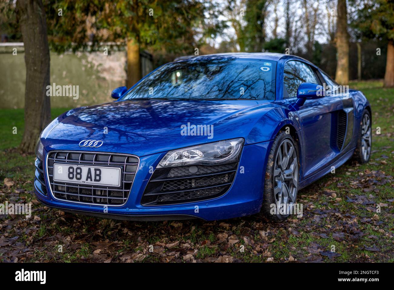 2012 R8 Audi Quattro V10 ‘88 AB’ on display at the January Scramble ...
