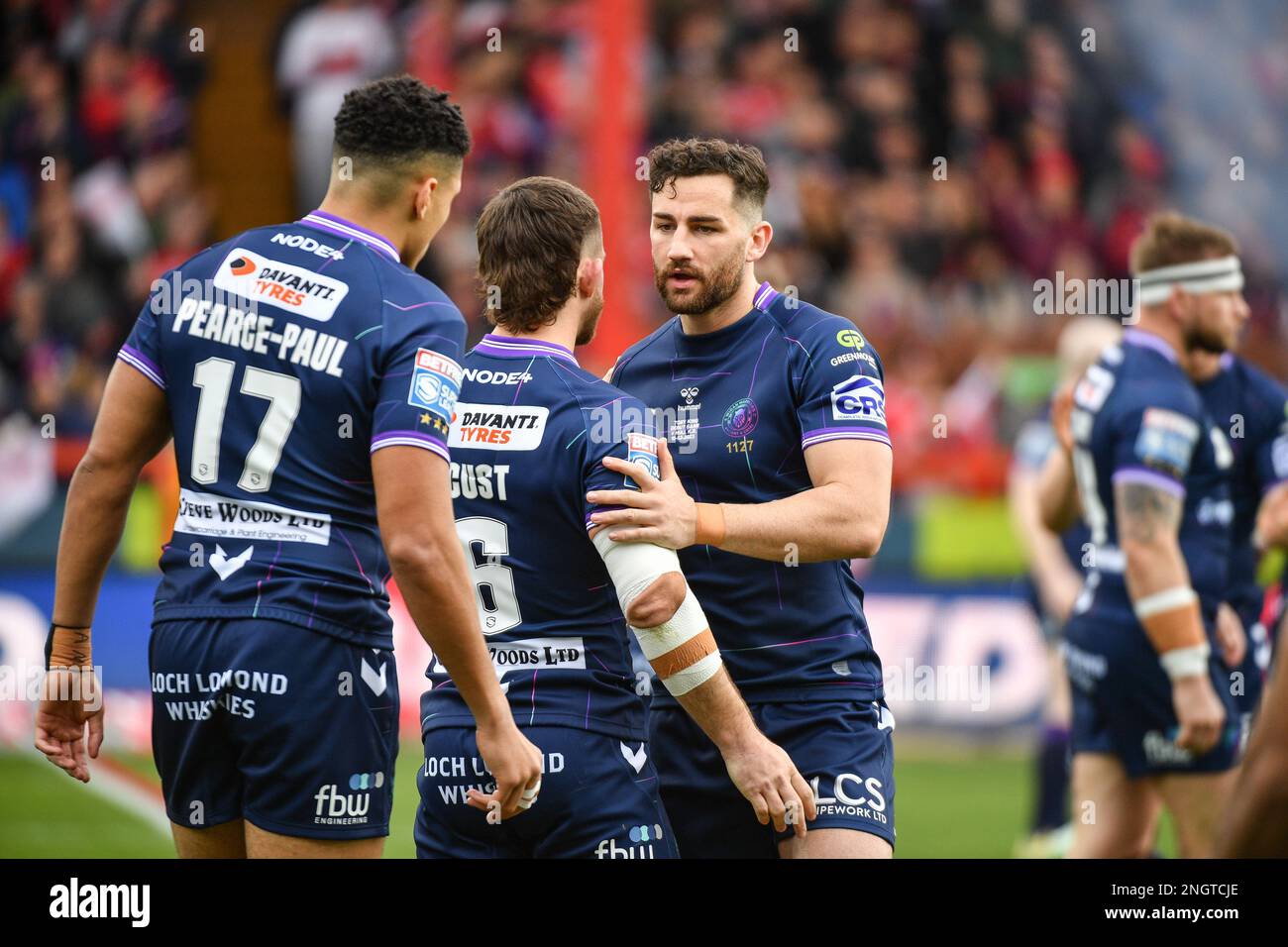 Kingston upon Hull, England -18th February 2023 - Toby King of Wigan ...