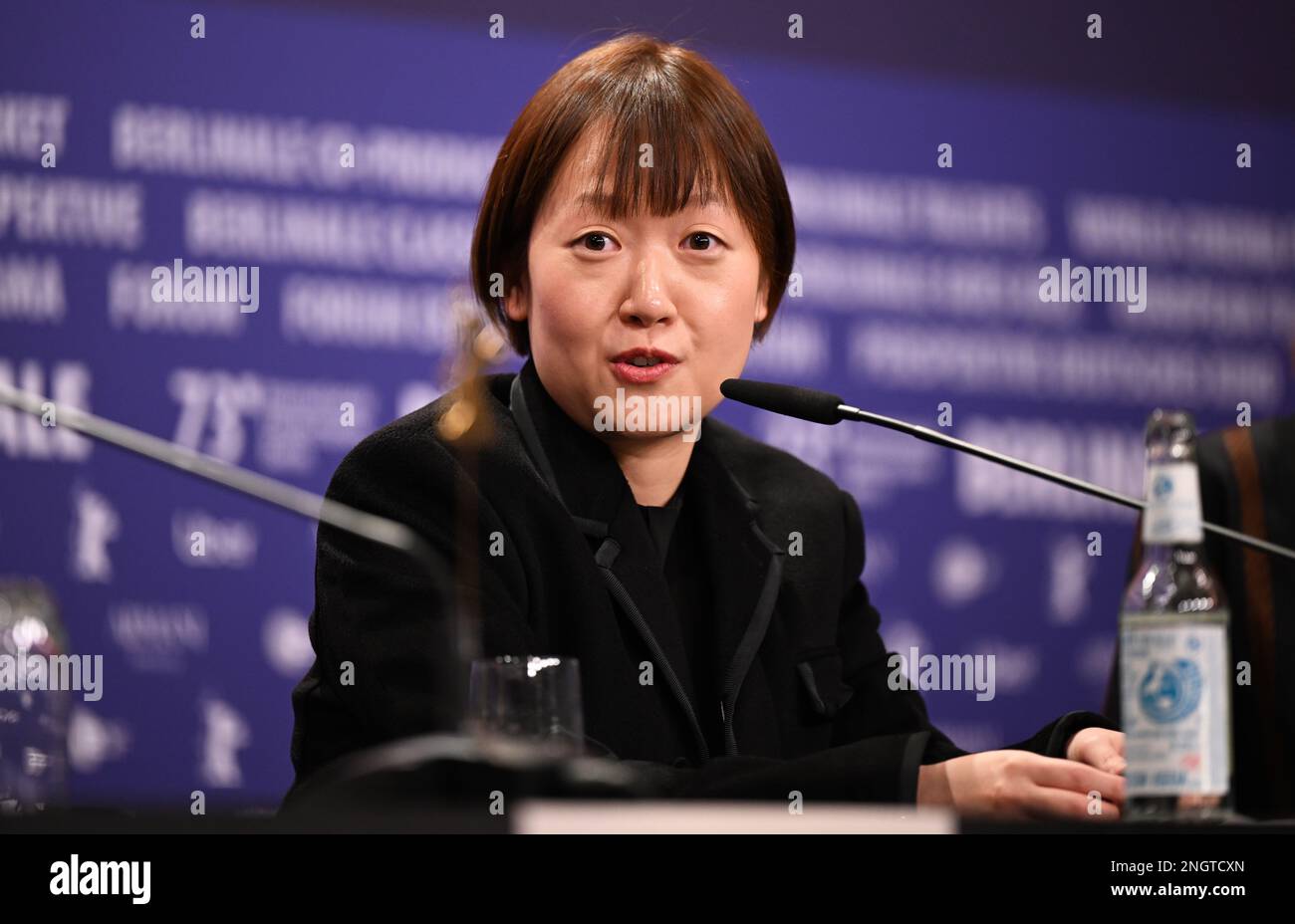 Berlin, Germany. 19th Feb, 2023. Celine Song, director and screenwriter ...