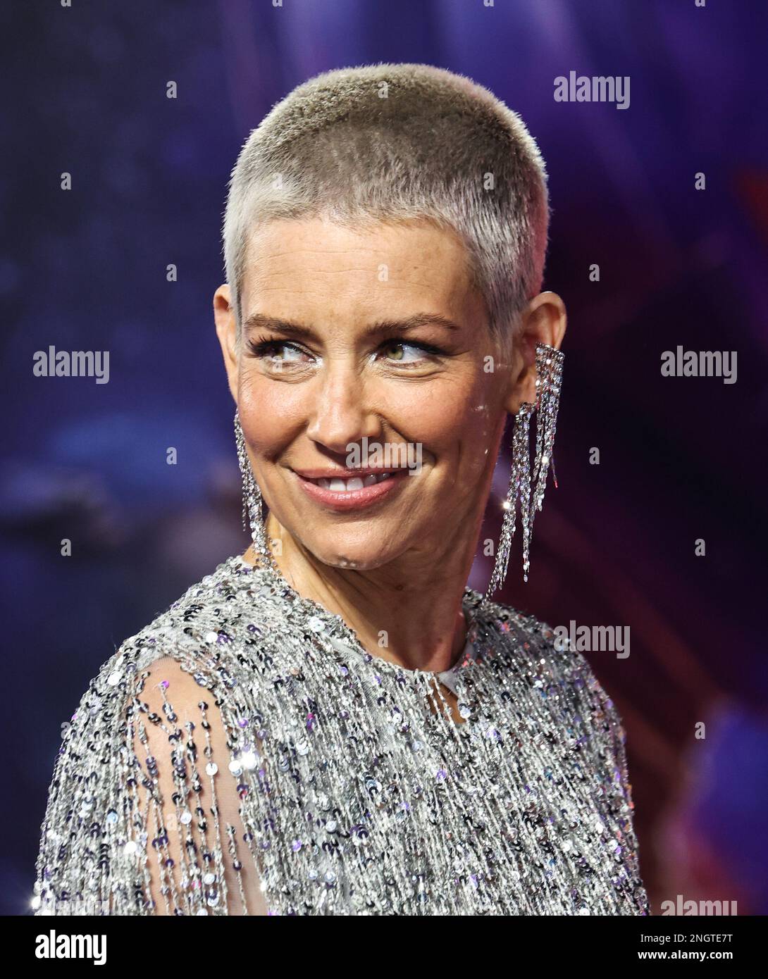Evangeline Lilly seen attending the UK Gala Screening of "Ant-Man and ...
