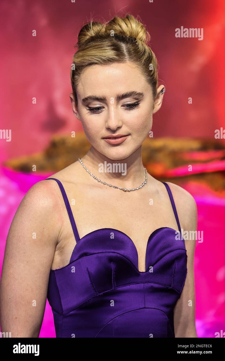 Kathryn Newton Seen Attending The Uk Gala Screening Of Ant Man And The 9836