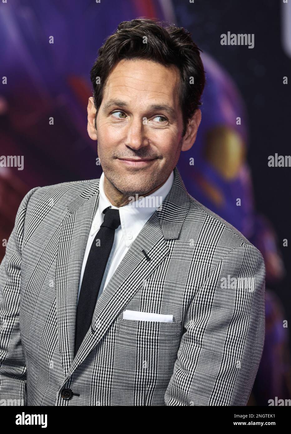 Paul Rudd seen attending the UK Gala Screening of "Ant-Man and the Wasp ...
