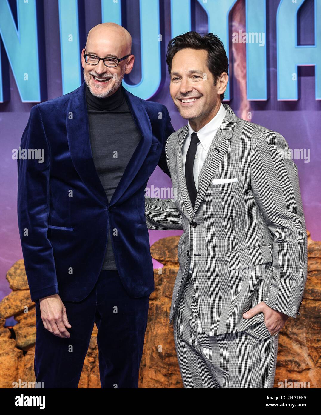 Paul rudd seen attending the uk gala screening of hi-res stock ...
