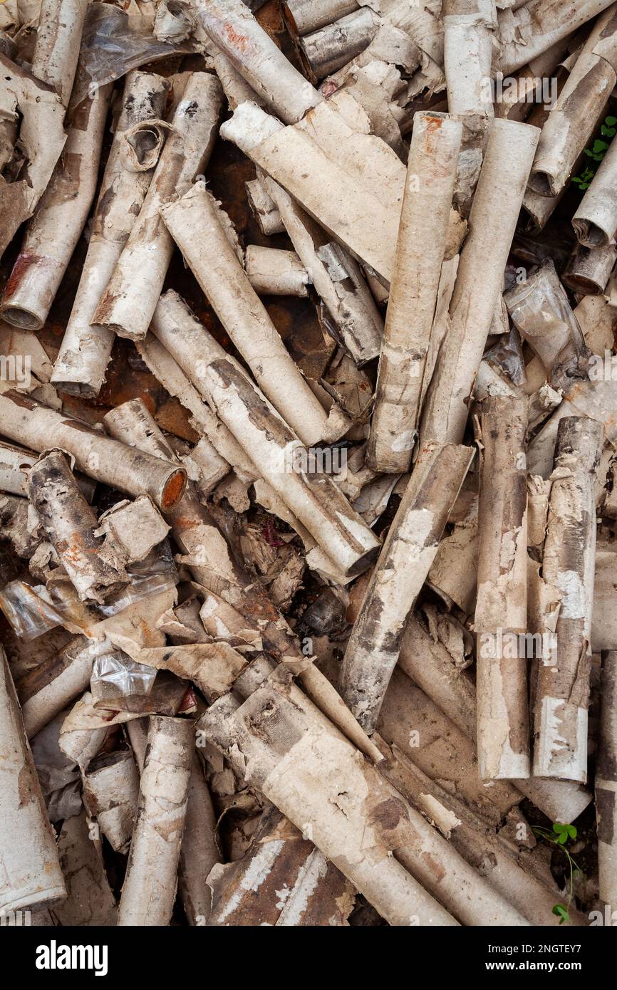 Used firework packaging hi-res stock photography and images - Alamy