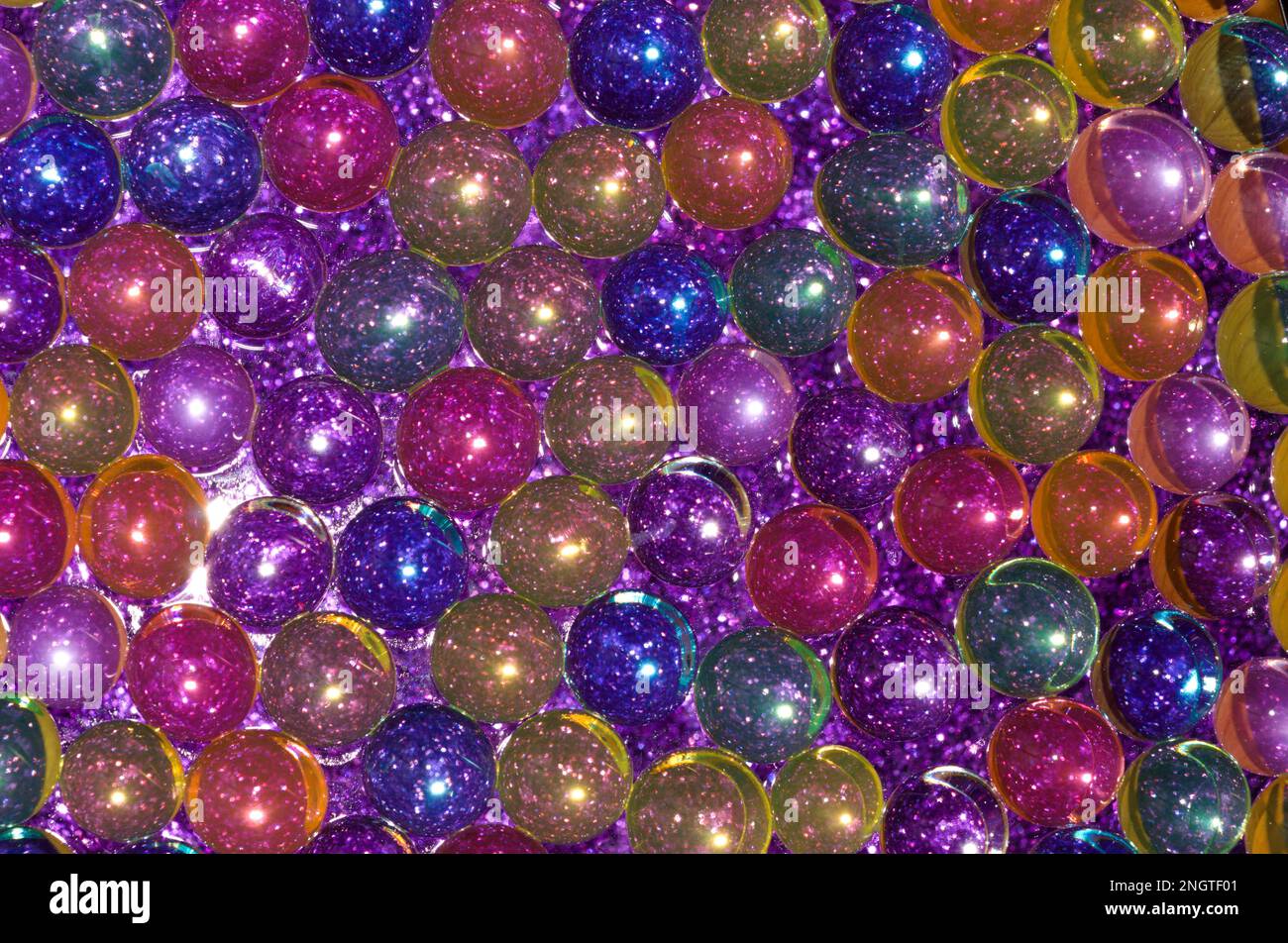 colorful glitter futuristic water balls, creative art design, beautiful ...