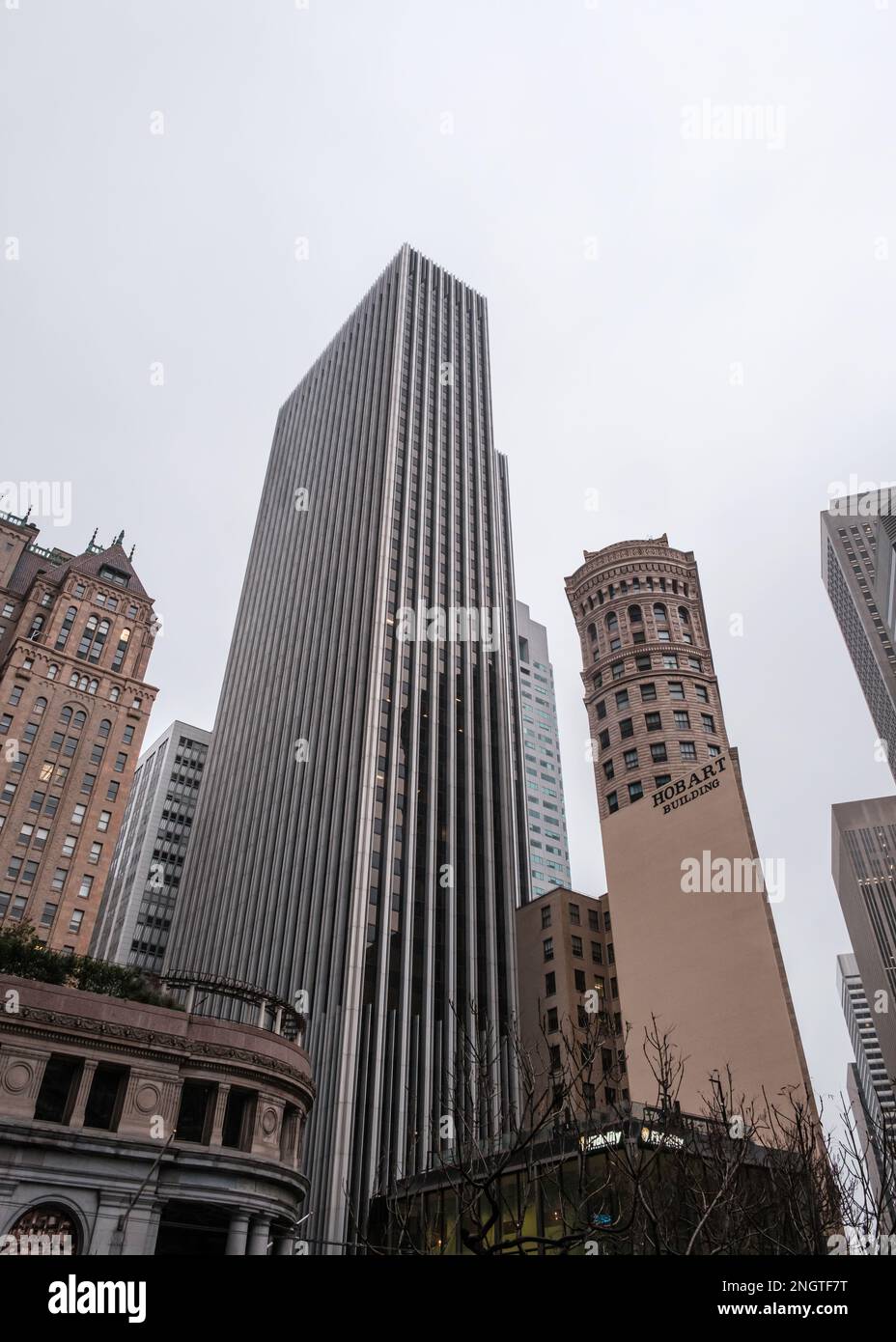 San Francisco, USA - December 30th 2022:The Hobart Building completed ...