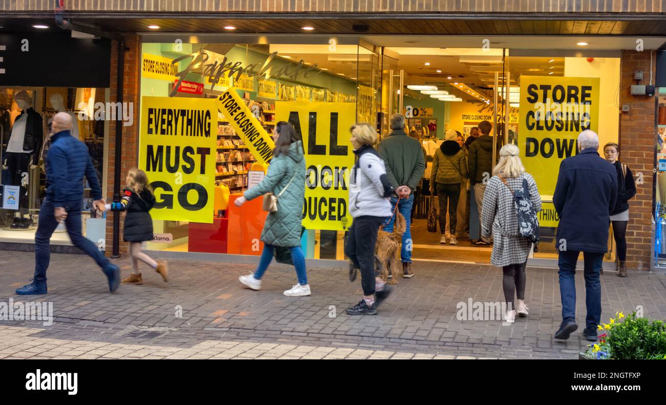 Paperchase store, The Maltings, St. Albans, Hertfordshire closing down ...