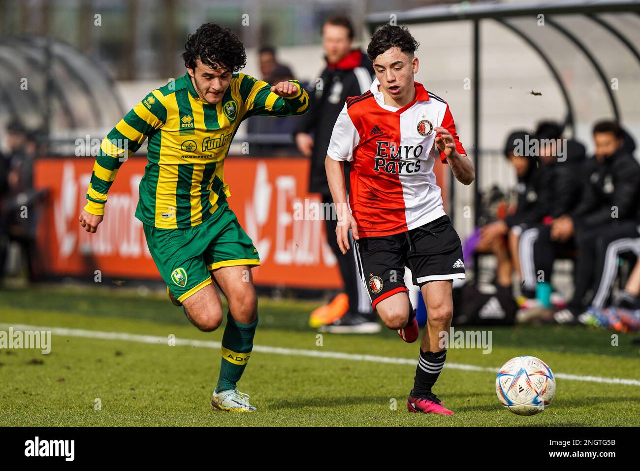 Rotterdam - Furkan Ulutas during the match between Feyenoord O17 and ...