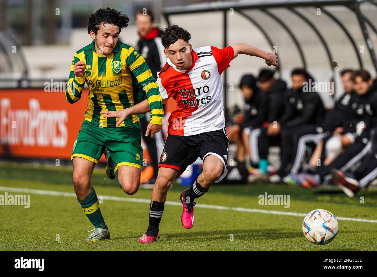 Rotterdam - Furkan Ulutas during the match between Feyenoord O17 and ...