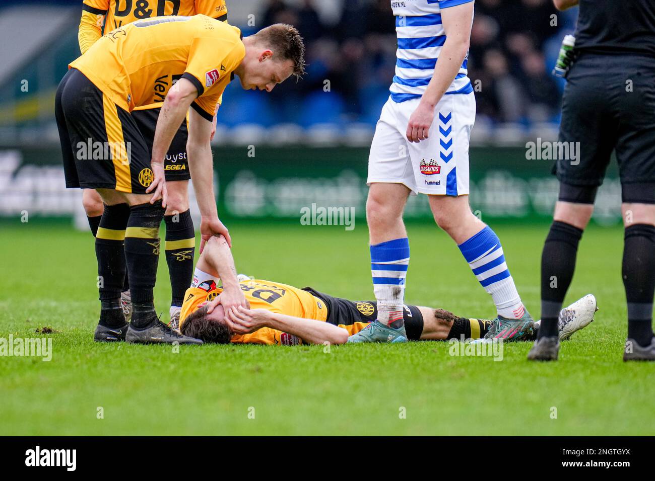 DOETINCHEM, NETHERLANDS - FEBRUARY 19: Nils Roseler of Roda JC Kerkrade ...