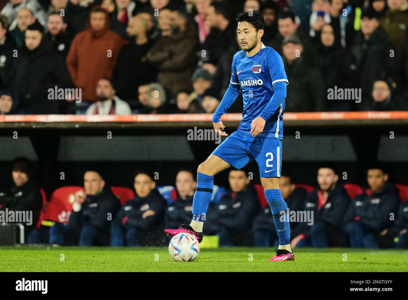 Rotterdam - Yukinari Sugawara of AZ Alkmaar during the match between ...