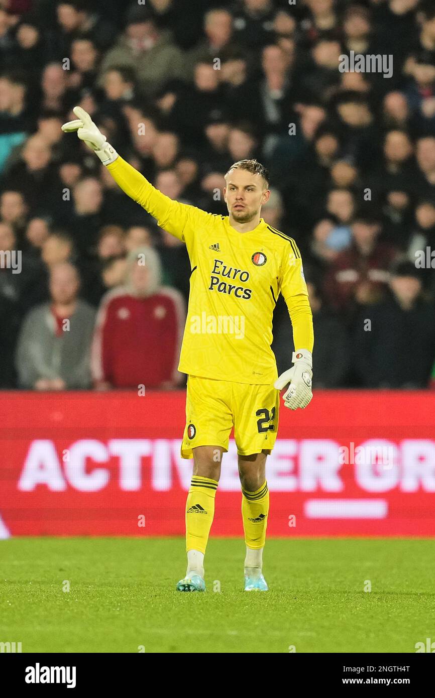 Rotterdam - Feyenoord keeper Timon Wellenreuther during the match ...
