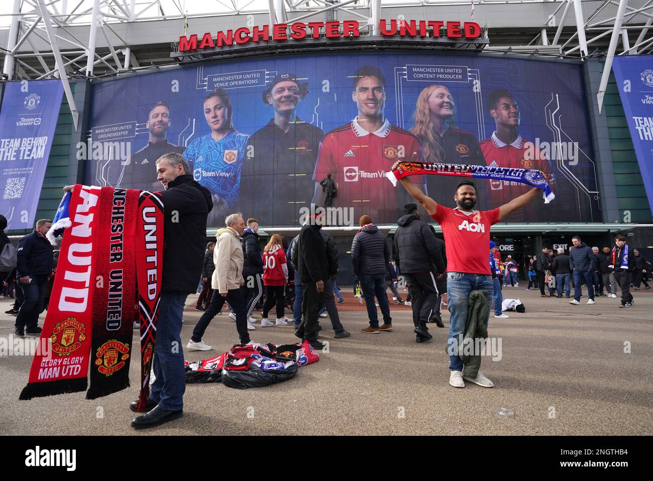 Old trafford vendor hi-res stock photography and images - Alamy
