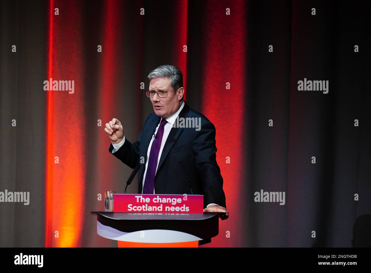 Sir keir starmer in edinburgh hi-res stock photography and images - Alamy