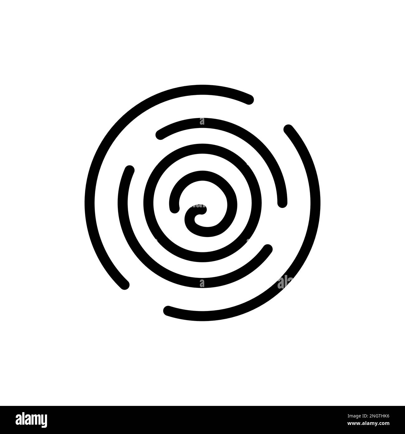 Water color line icon. Liquid flow Stock Vector Image & Art - Alamy