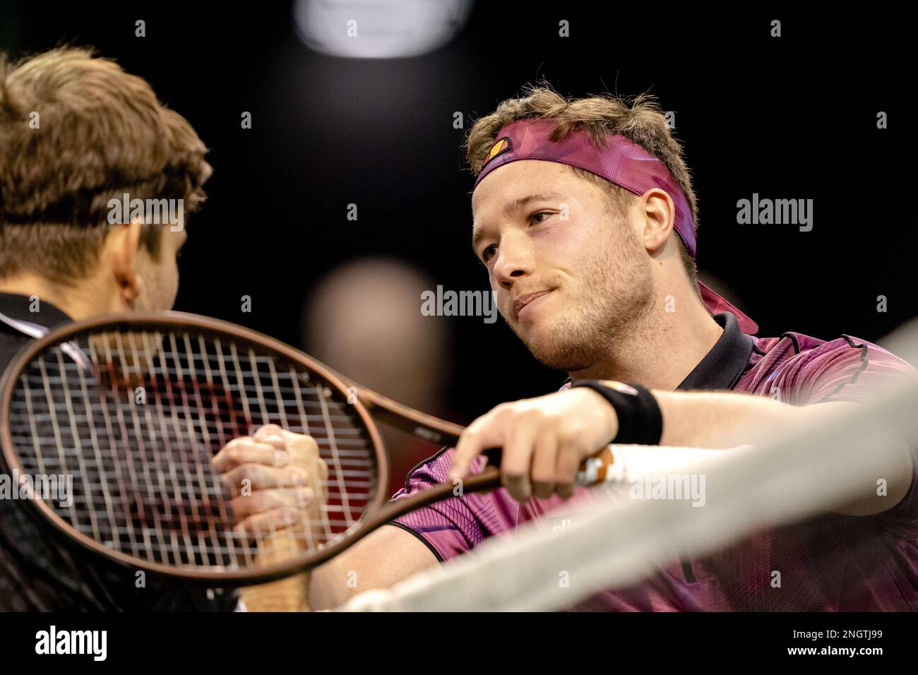 ROTTERDAM - Wheelchair tennis player Alfie Hewett (GBR) wins the final ...