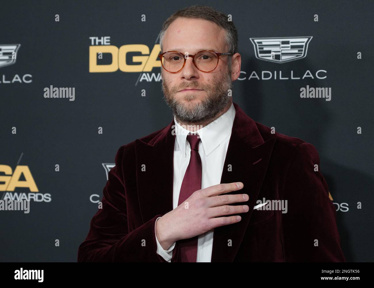 Seth Rogen arrives at the 75th Annual Directors Guild Of America Awards ...