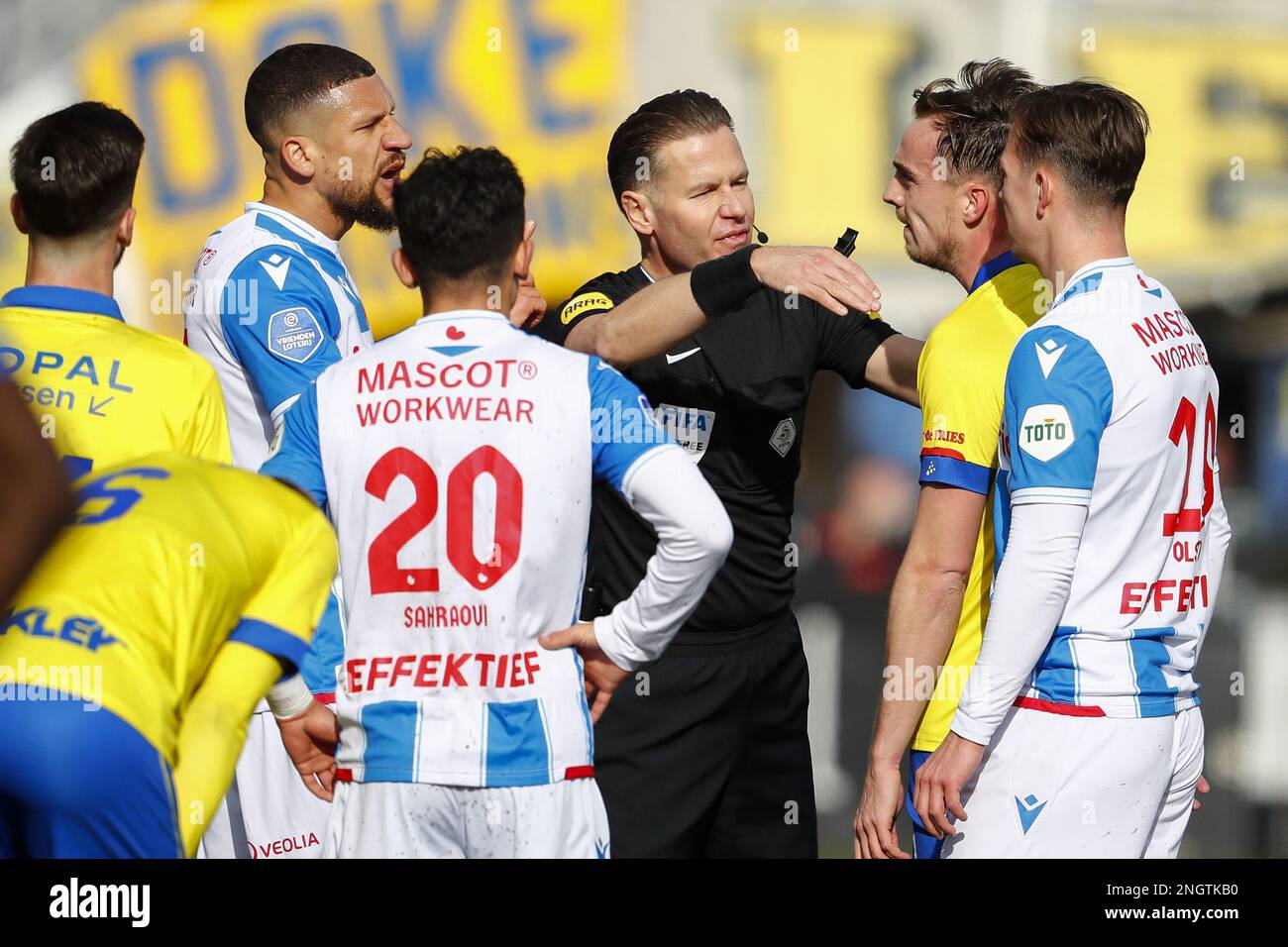 LEEUWARDEN, 19-02-2023, Cambuur Stadium, football, Dutch Eredivisie, season 2022 / 2023, Cambuur ...