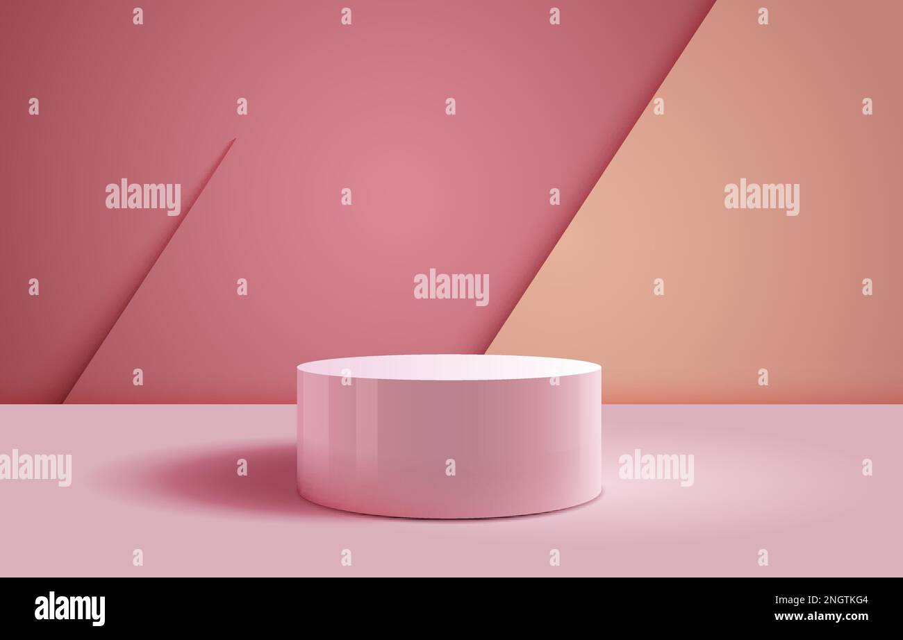 Stage podium with lighting, Stage Podium Scene with for Award, Decor ...