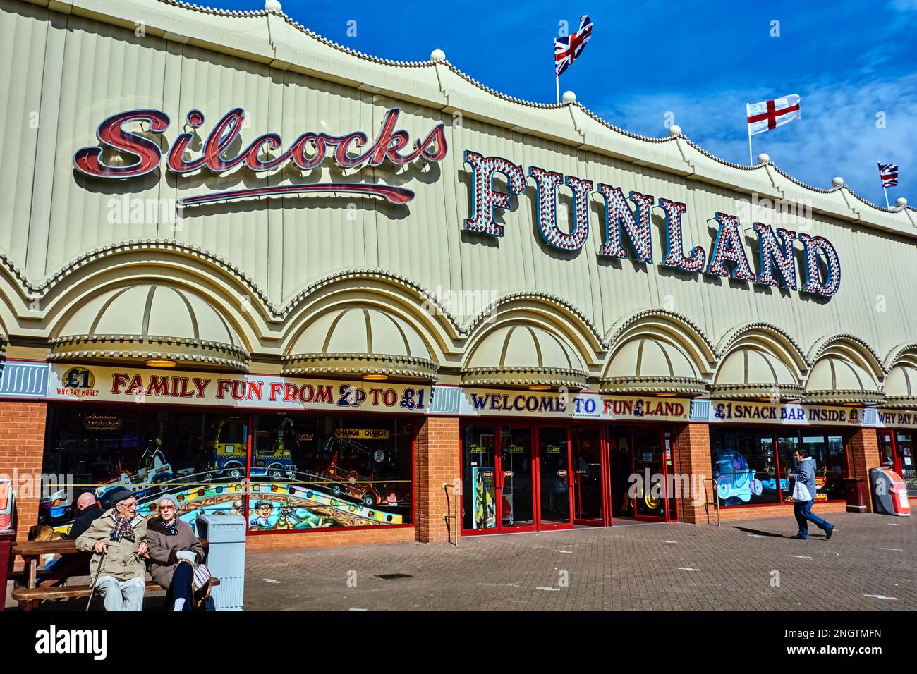 Southport funland arcade hi-res stock photography and images - Alamy