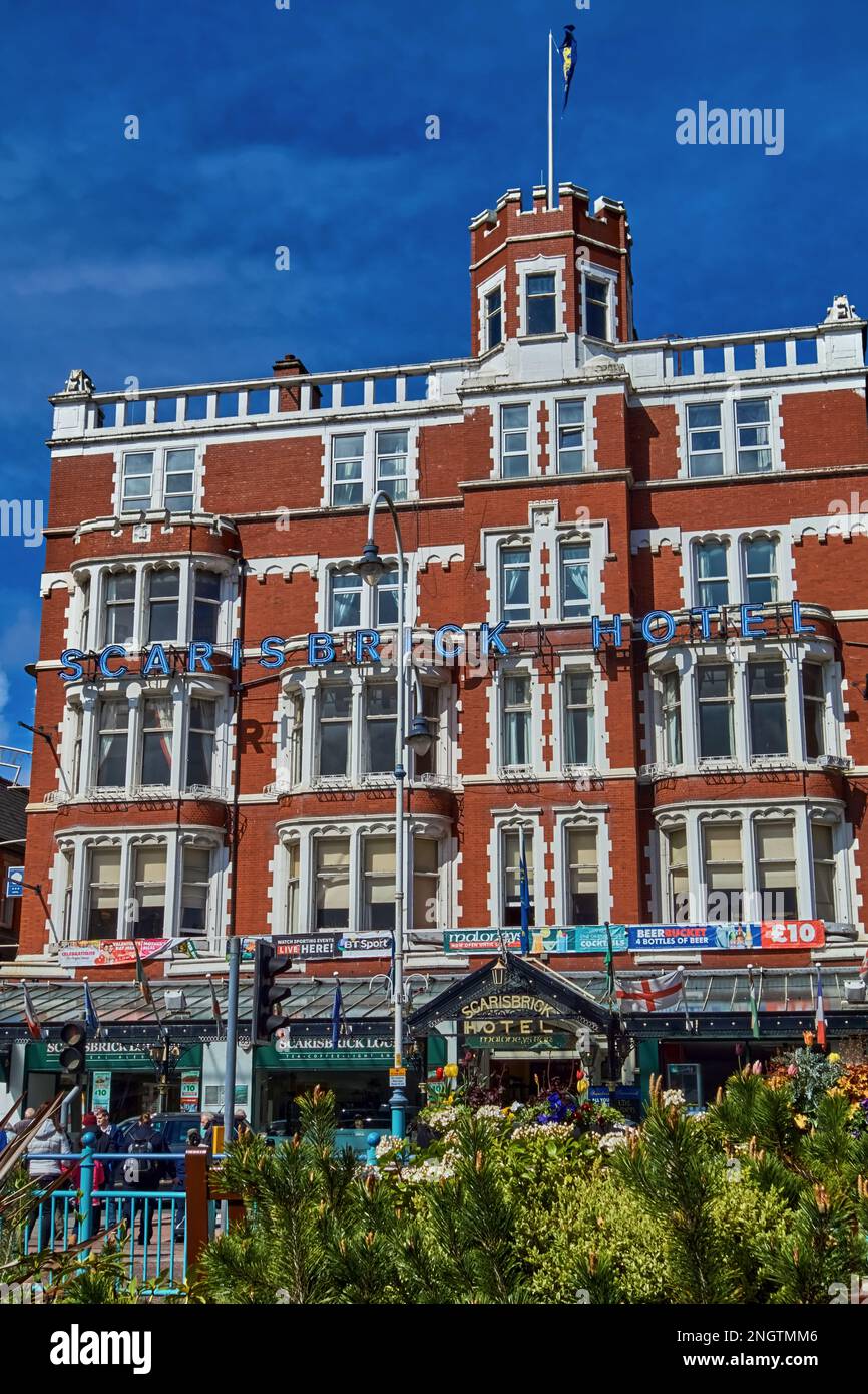 The Scarisbrick Hotel in Lord Street, Southport, Merseyside, England ...