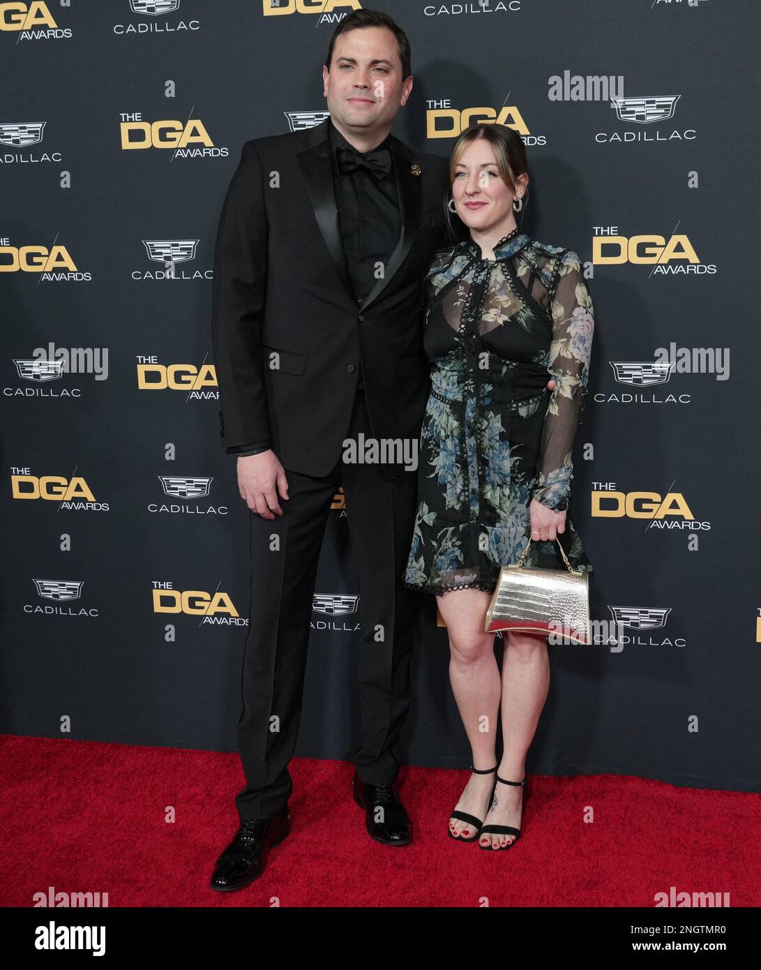 Los Angeles, USA. 18th Feb, 2023. (L-R) David Paul Meyer, Jocelyn Conn ...