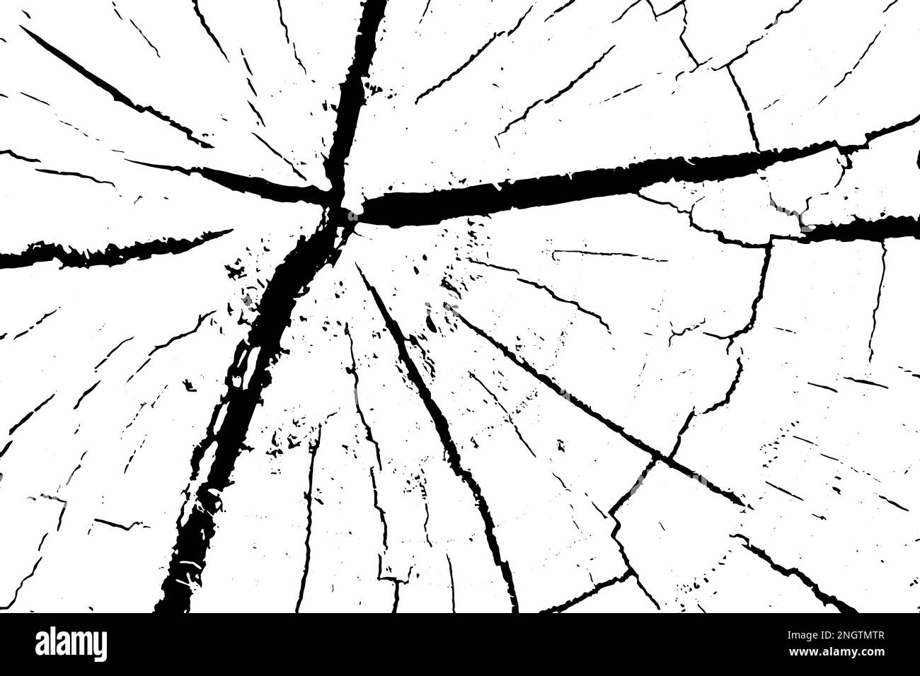 Grunge black and white color cracked texture background for decoration ...
