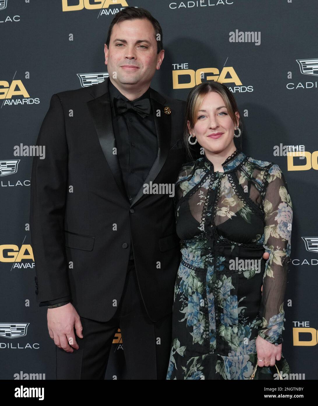 (L-R) David Paul Meyer, Jocelyn Conn arrives at the 75th Annual ...