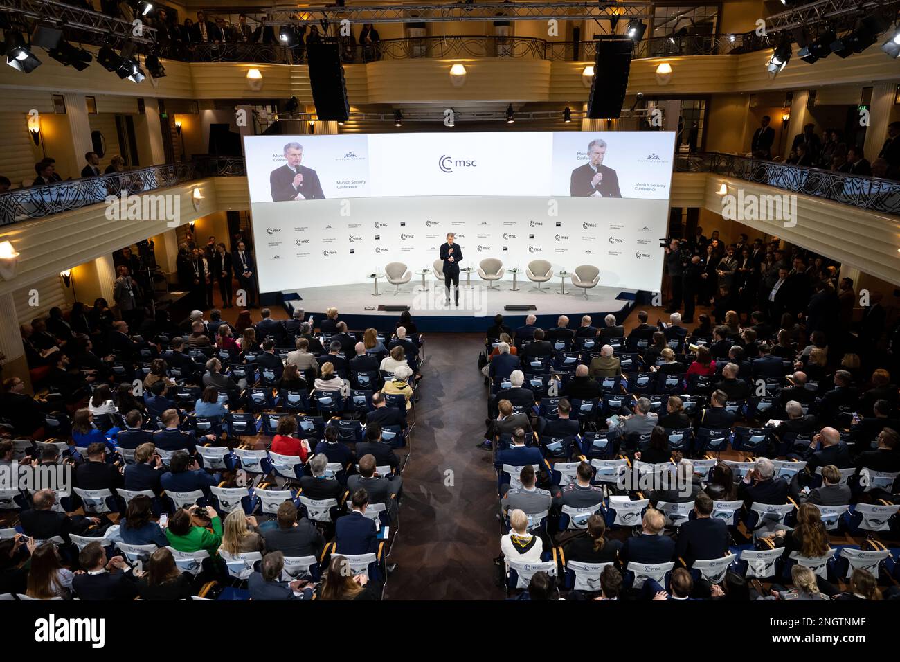 Munich, Germany. 19th Feb, 2023. Christoph Heusgen, Chairman of the ...