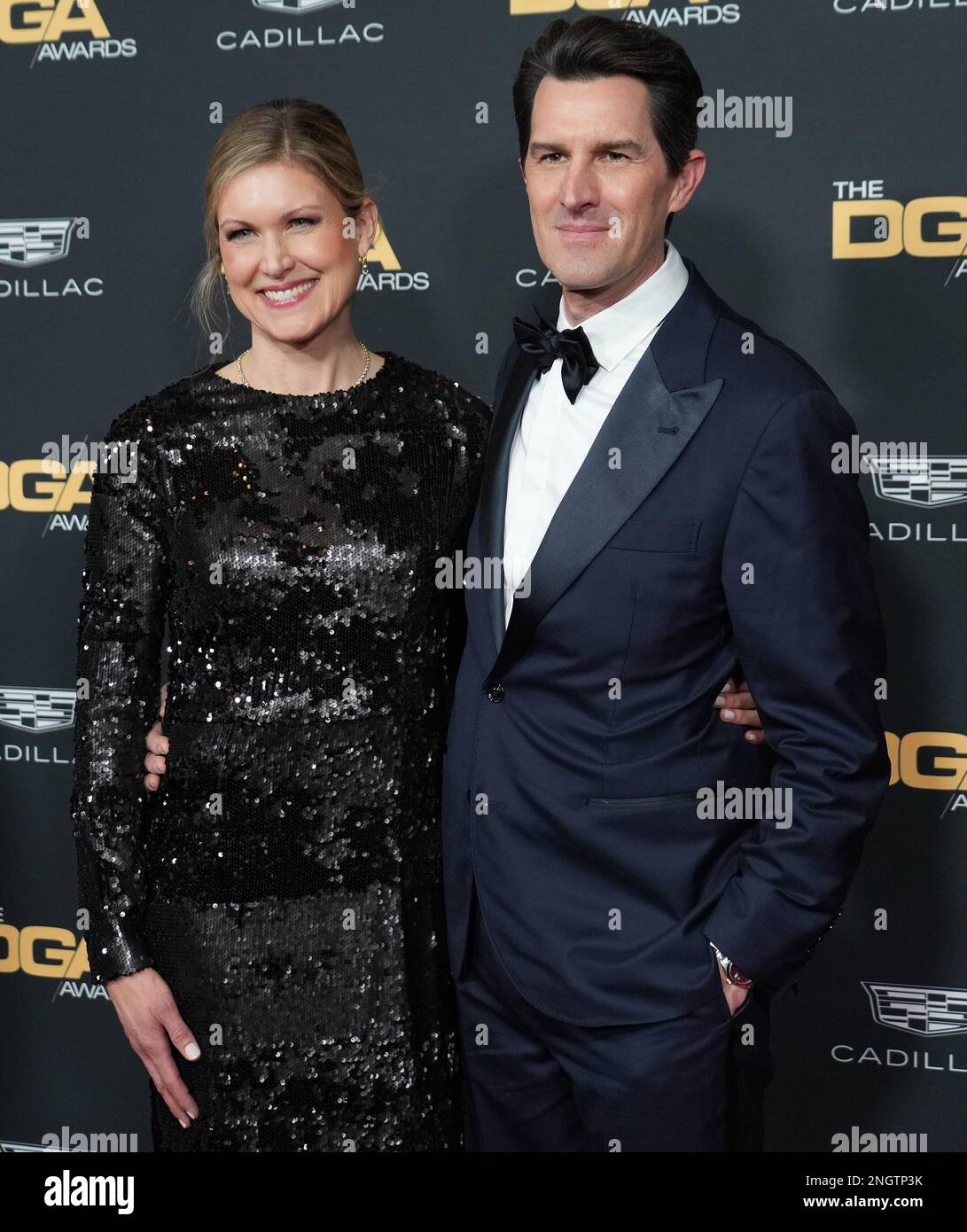 (L-R) Kristin Kosinski and Joseph Kosinski arrives at the 75th Annual ...